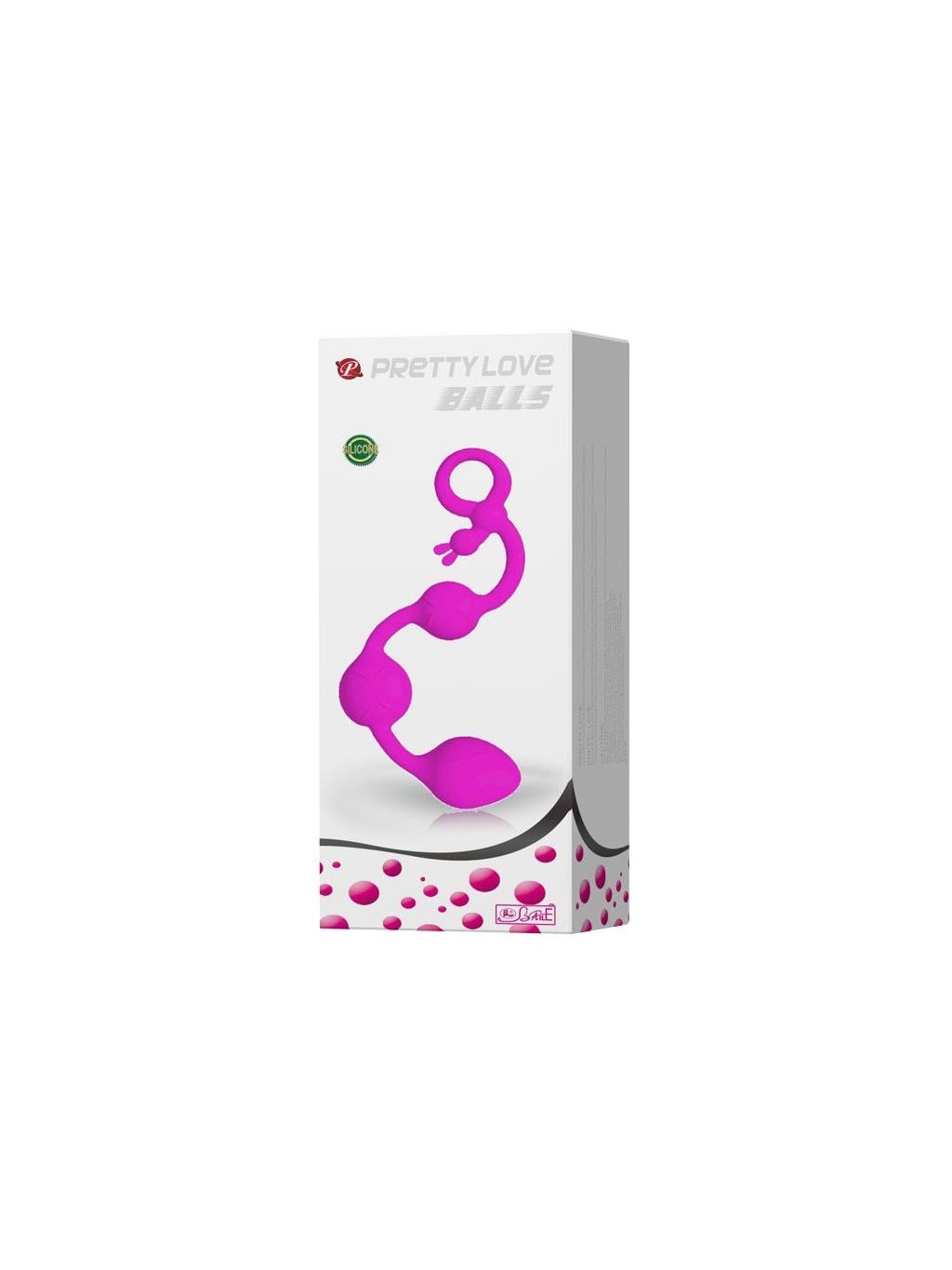 Pretty Lover Pearl Balls Silikonové Kuličky Růžová Sexdollscz