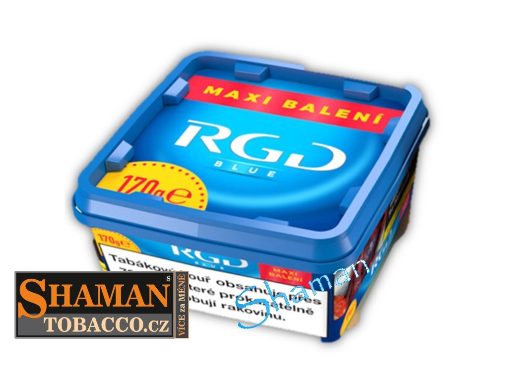 RGD Blue 170g cigaretový tabák - SHAMANTOBACCO.cz