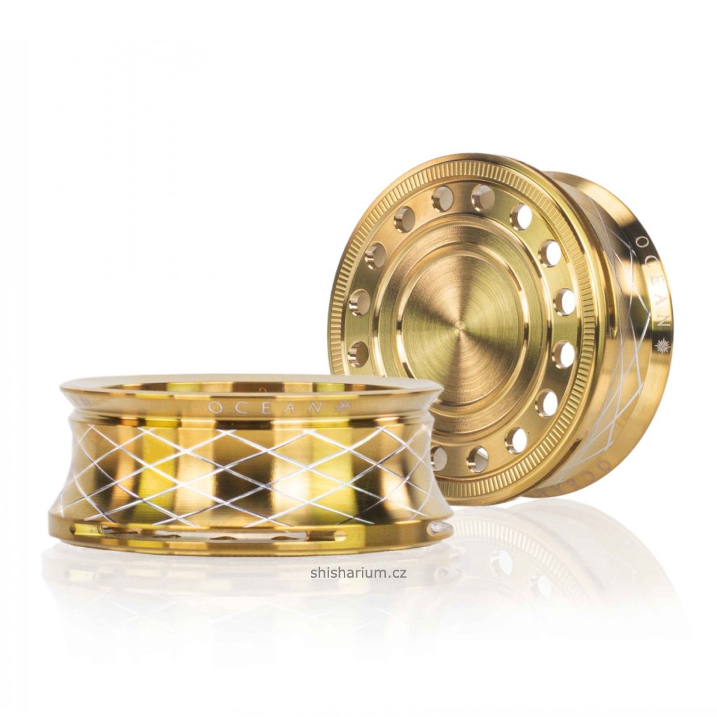 Heat Management System - Ocean Hookah, HMD LIT V2 Gold - Shisharium.cz