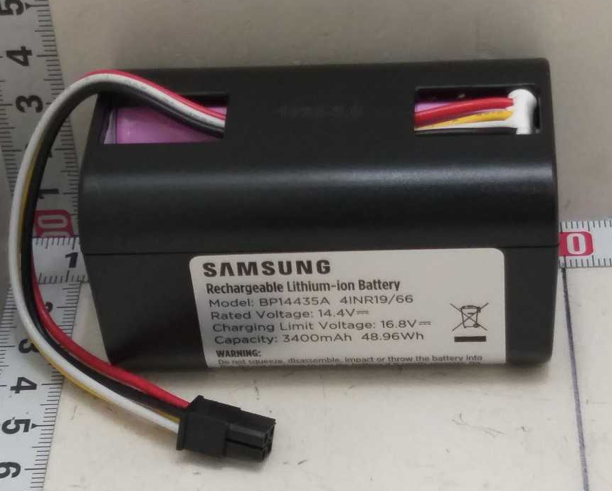 Akumulátor pro robotický vysavač Samsung VR05R5050WK - Sirius-Zlin.cz