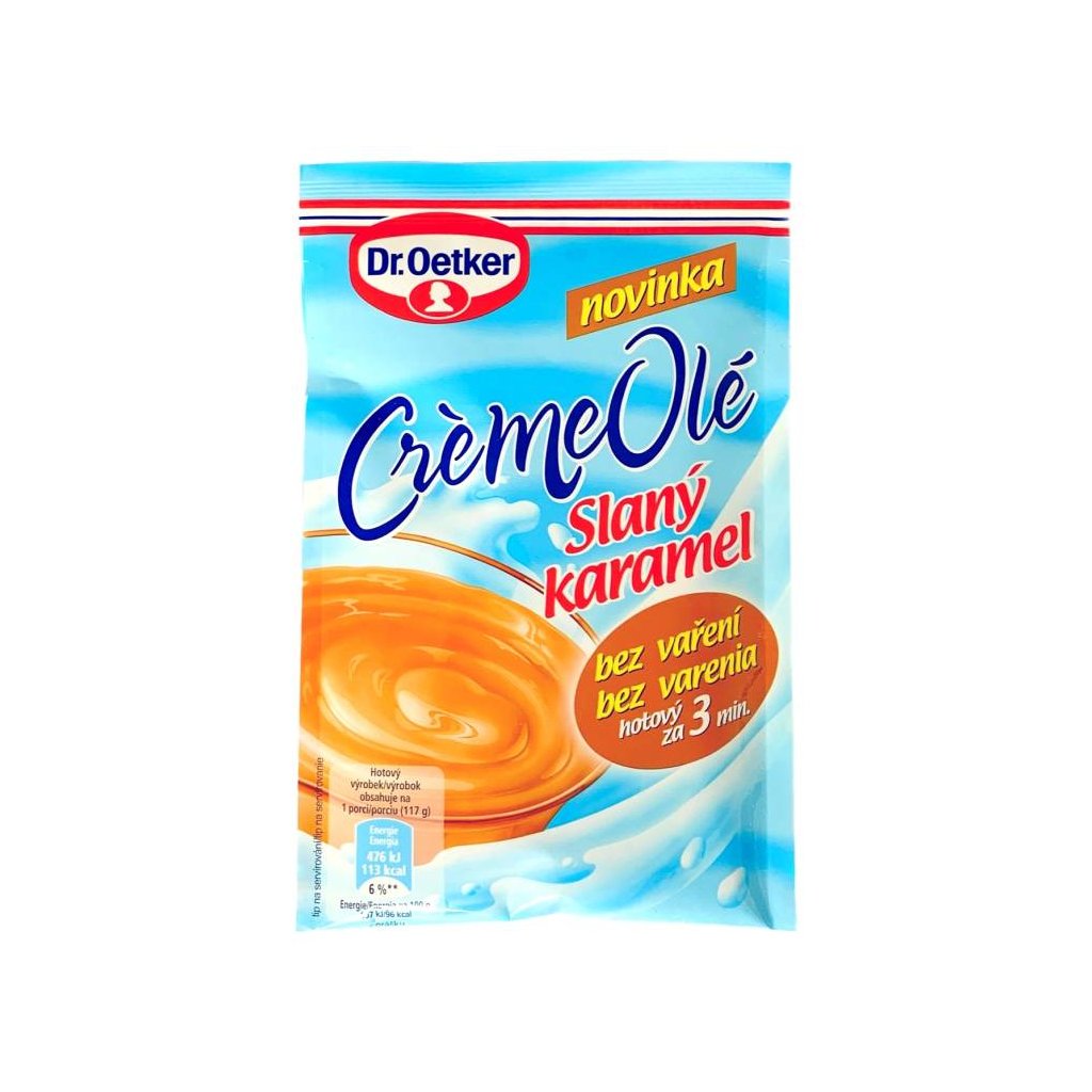 Dr. Oetker Créme Olé příchuť slaný karamel (53 g) /D_DO0009 - mají skladem