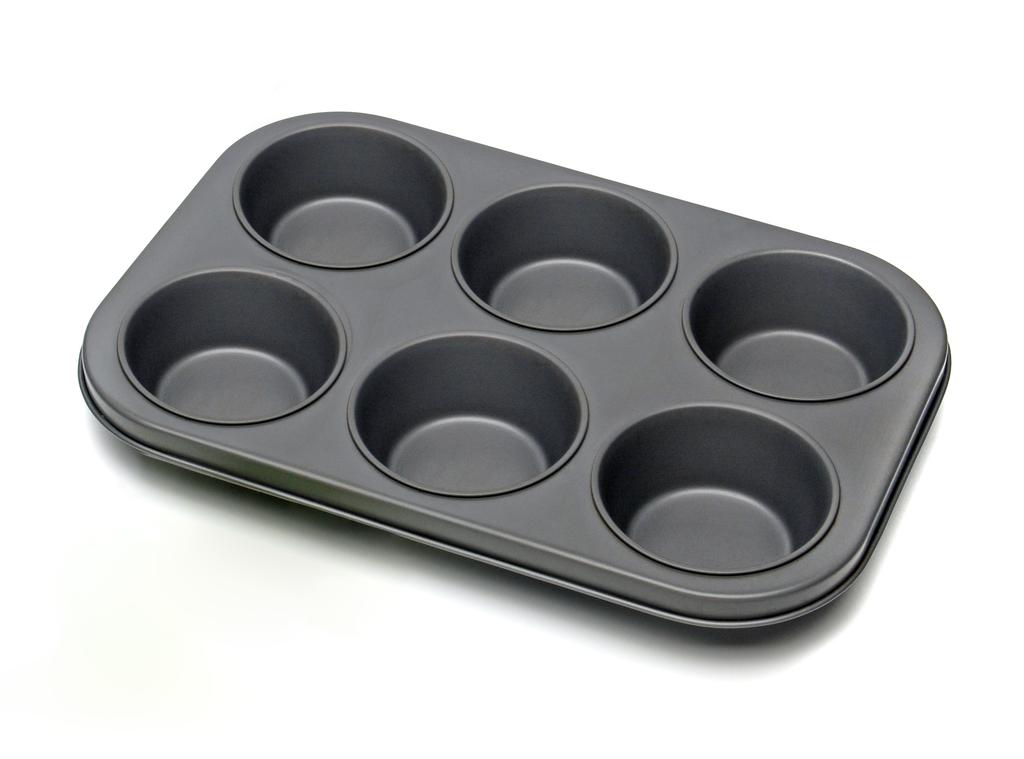 Nepřilnavá forma na muffiny 26X18 cm - forma na 6 cupcakes /390112 ...