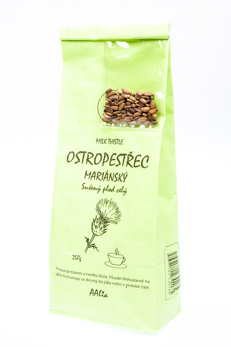 AAlia® Čaj ostropestřec plod 250 g ★ Doručíme domů nebo do výdejny (boxu)