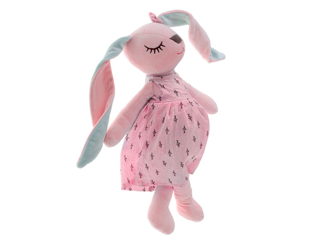 Plyšový maskot králík růžový 52cm - Sleevy.cz Plyšový maskot králík růžový 52cm - Sleevy.cz