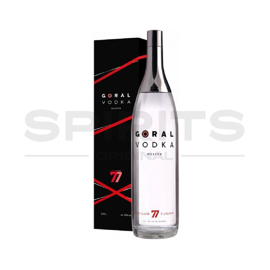 Goral Vodka Master 40% 1,75l - SPIRITS ORIGINAL
