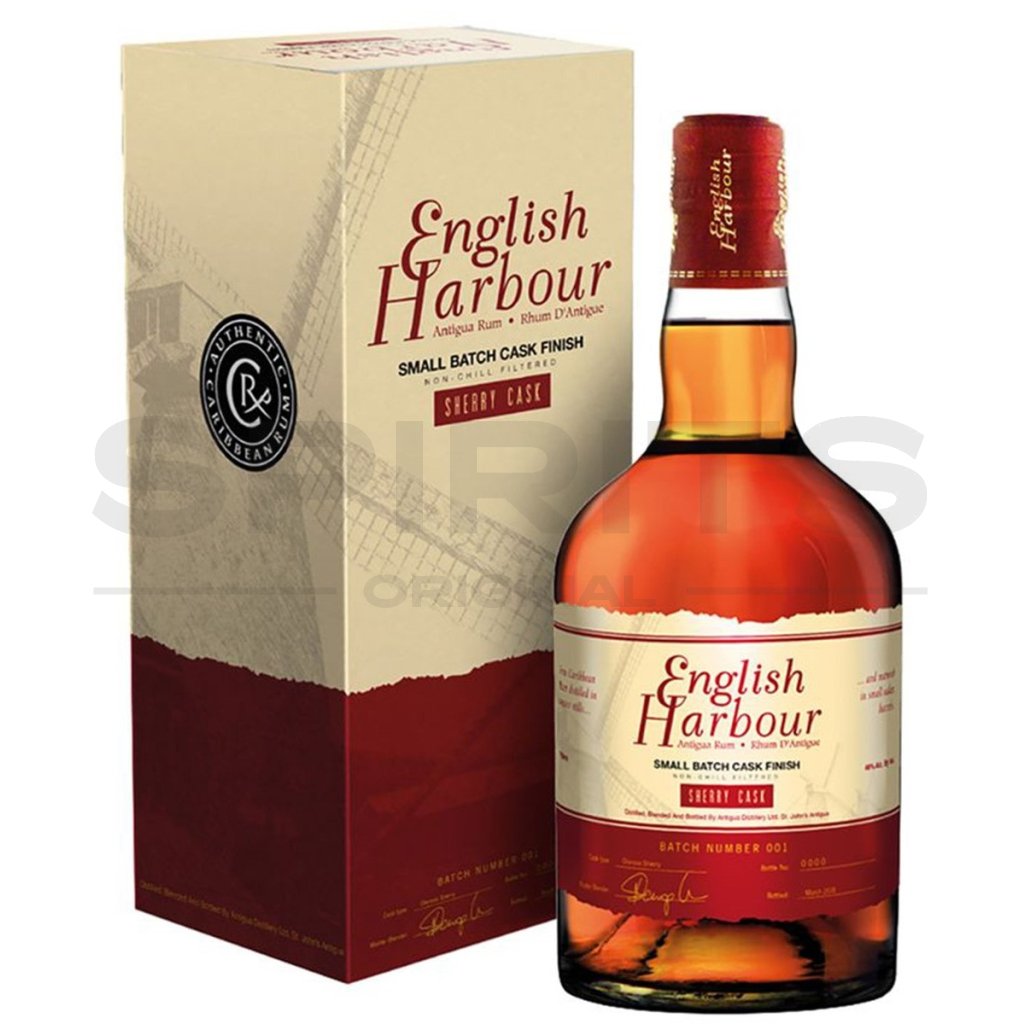 English Harbour Sherry Cask Batch Number 002 46% 0,7l - SPIRITS ORIGINAL