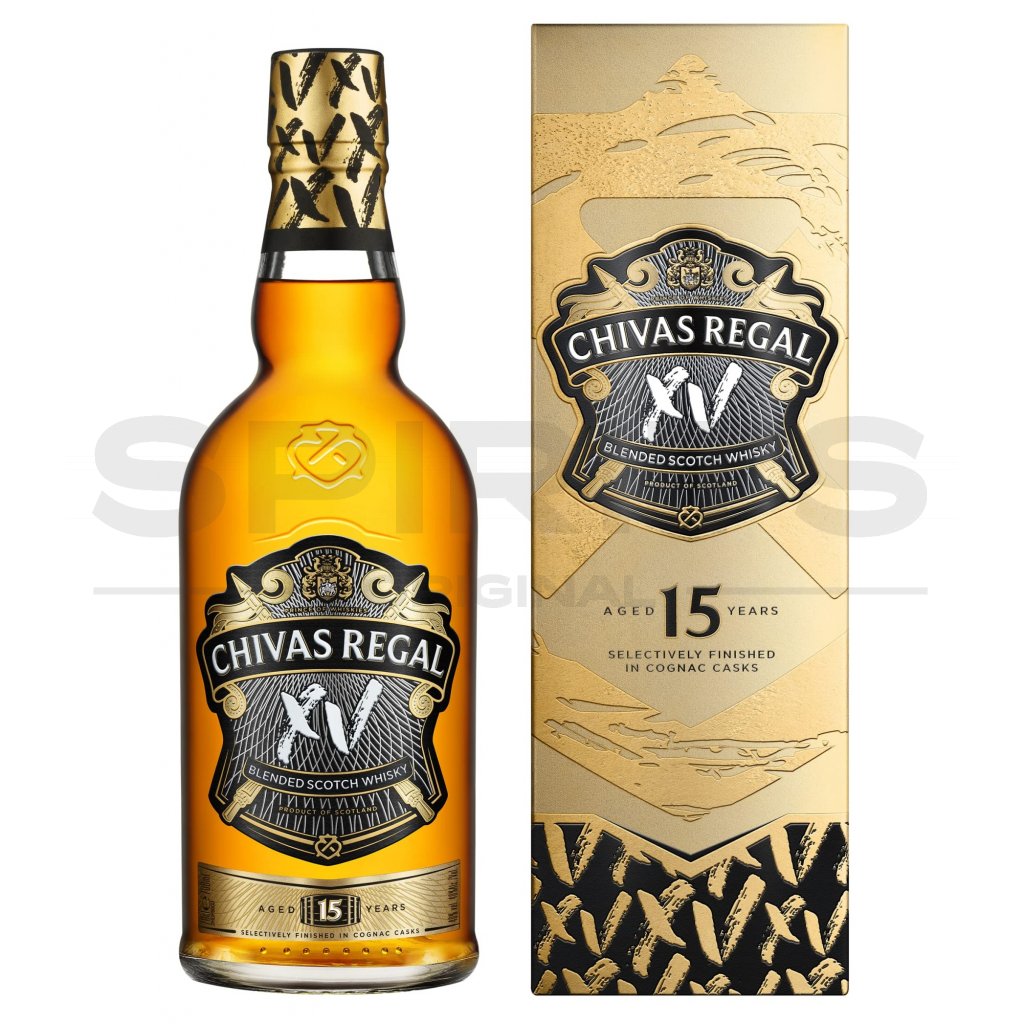 Chivas Regal XV 15yo Kartonek 40% 0,7l - SPIRITS ORIGINAL
