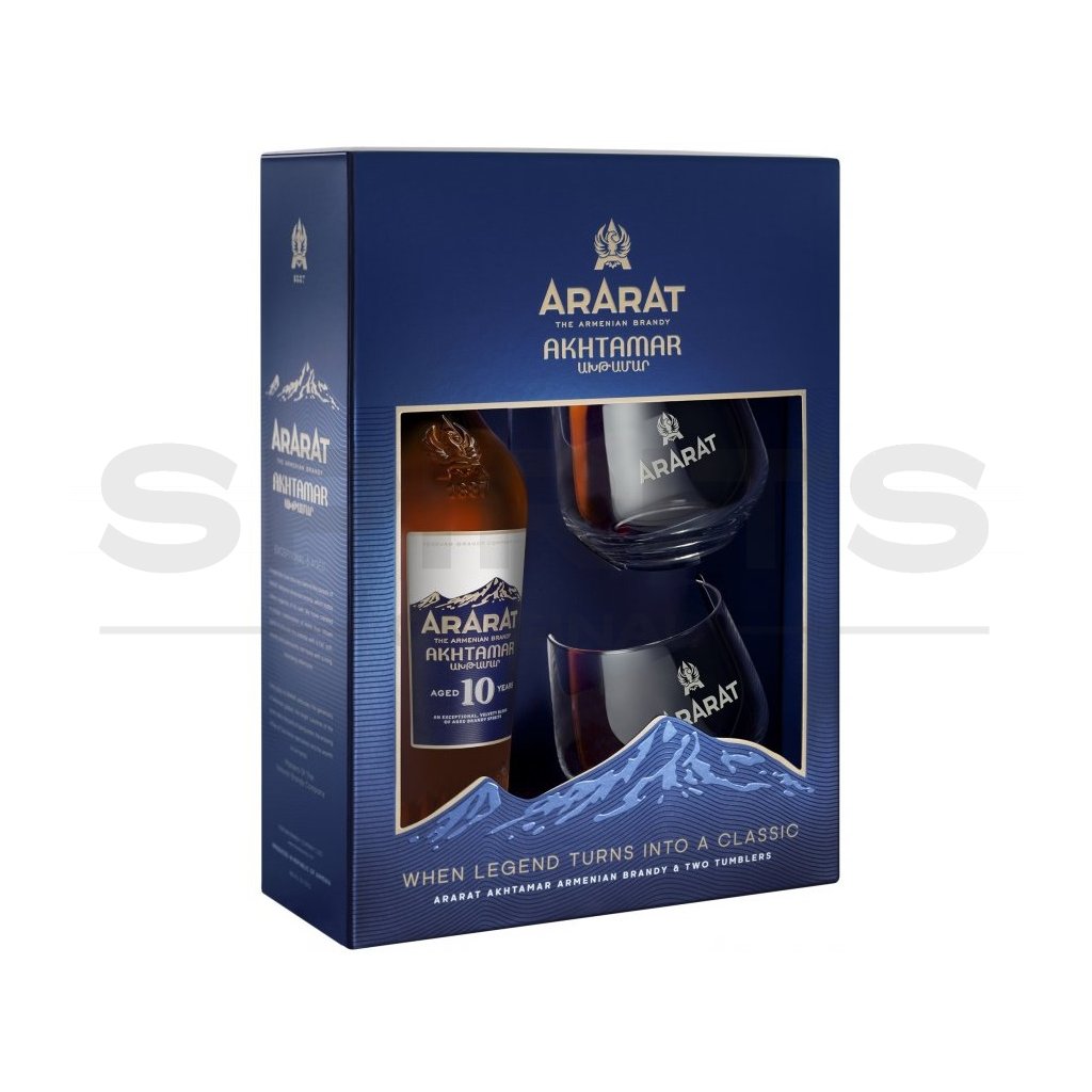 ArArAt 10yo Akhtamar + 2 skla 40% 0,7l - SPIRITS ORIGINAL