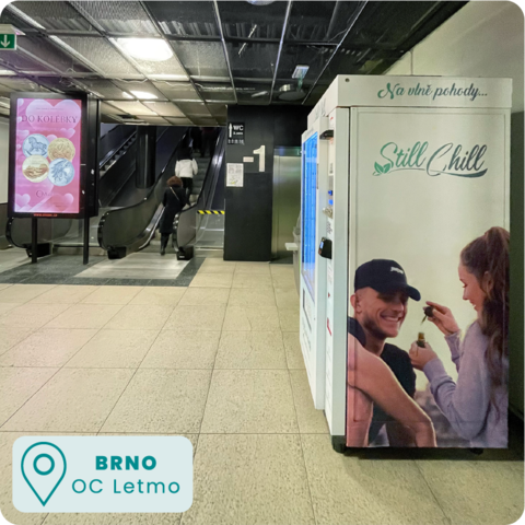CBD automat StillChill – seznam míst