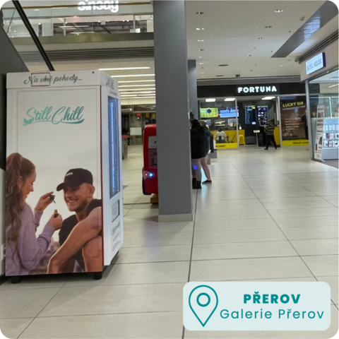 CBD automat StillChill – seznam míst