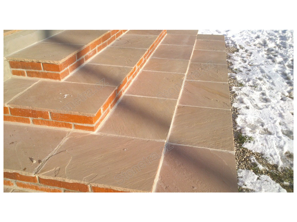 Kamenná dlažba Pískovec Modak 90 x 60 x 2,2cm | Stonetra