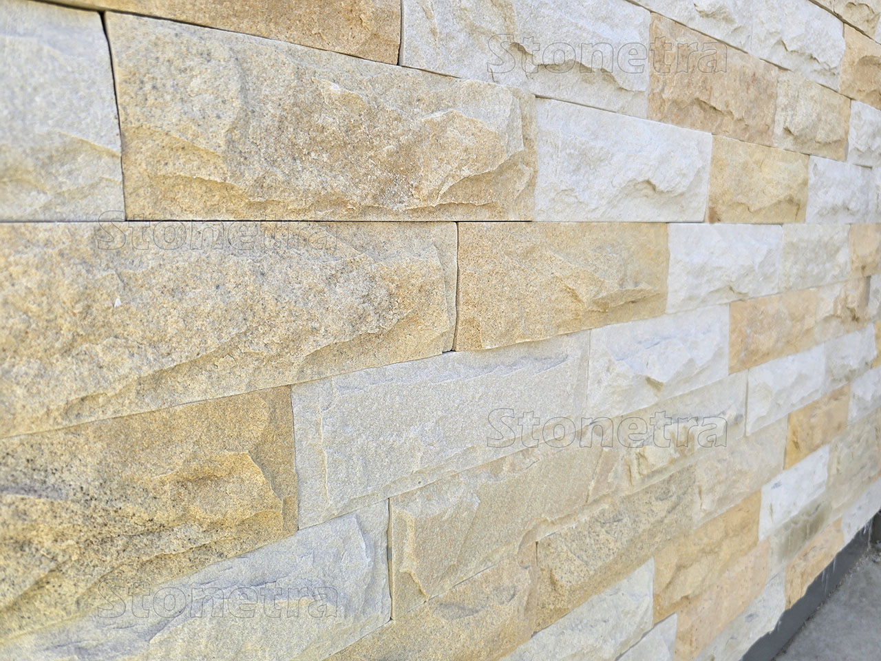 Kamenný obklad pískovec Mensis SF 30 / 25 / 20 cm x 8 cm x 2 - 3 cm ...