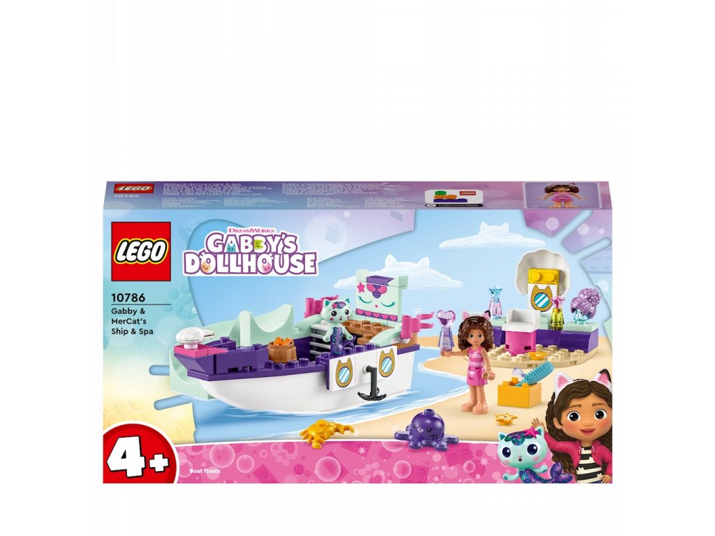 LEGO® Gabby’s Dollhouse 10786 Gábi a Rybočka na luxusní lodi - Supr Hračky