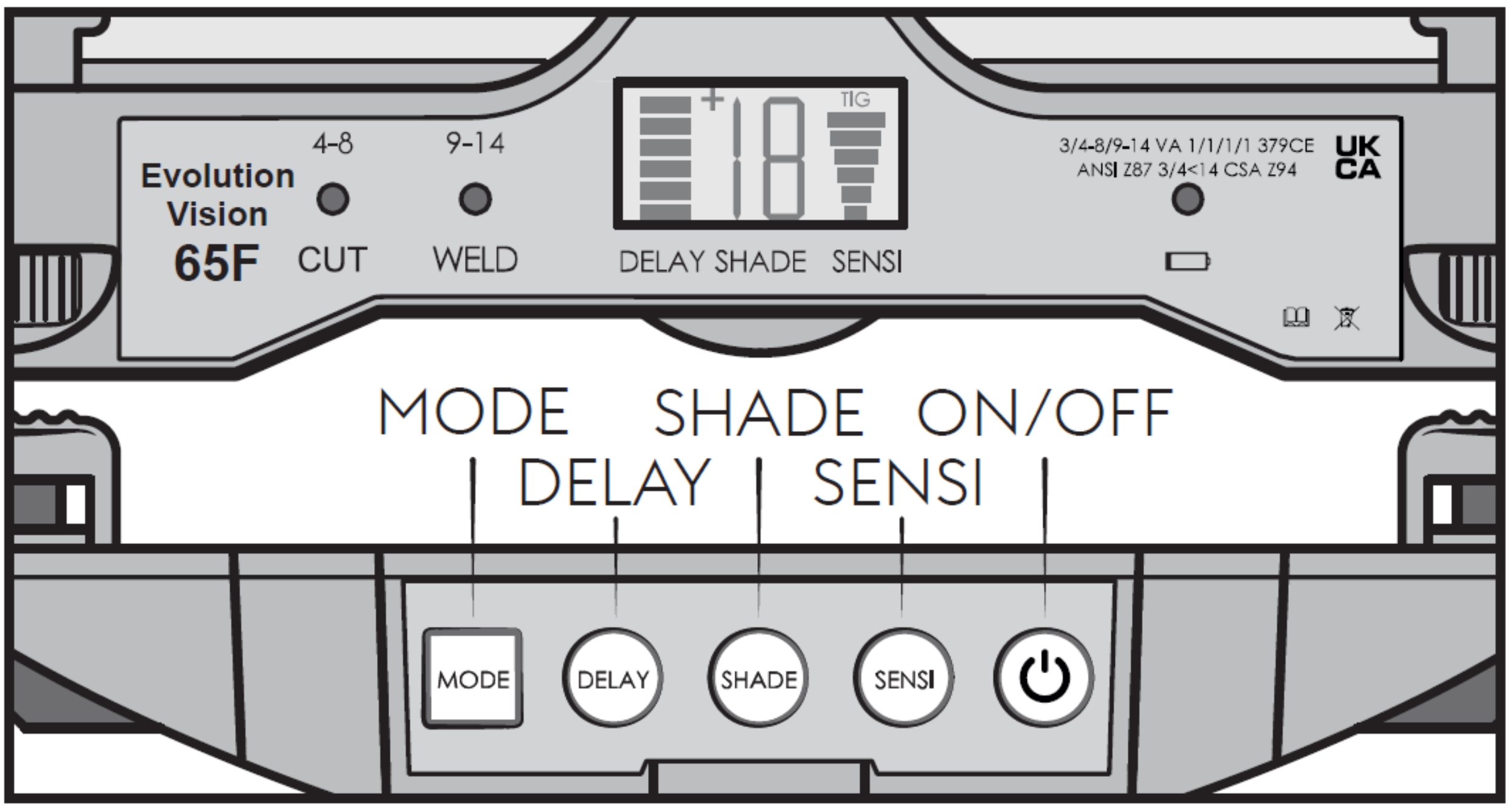 Svářečská kukla Böhler Evolution Vision 65F | SVÁŘEČKY-ELEKTRODY.CZ