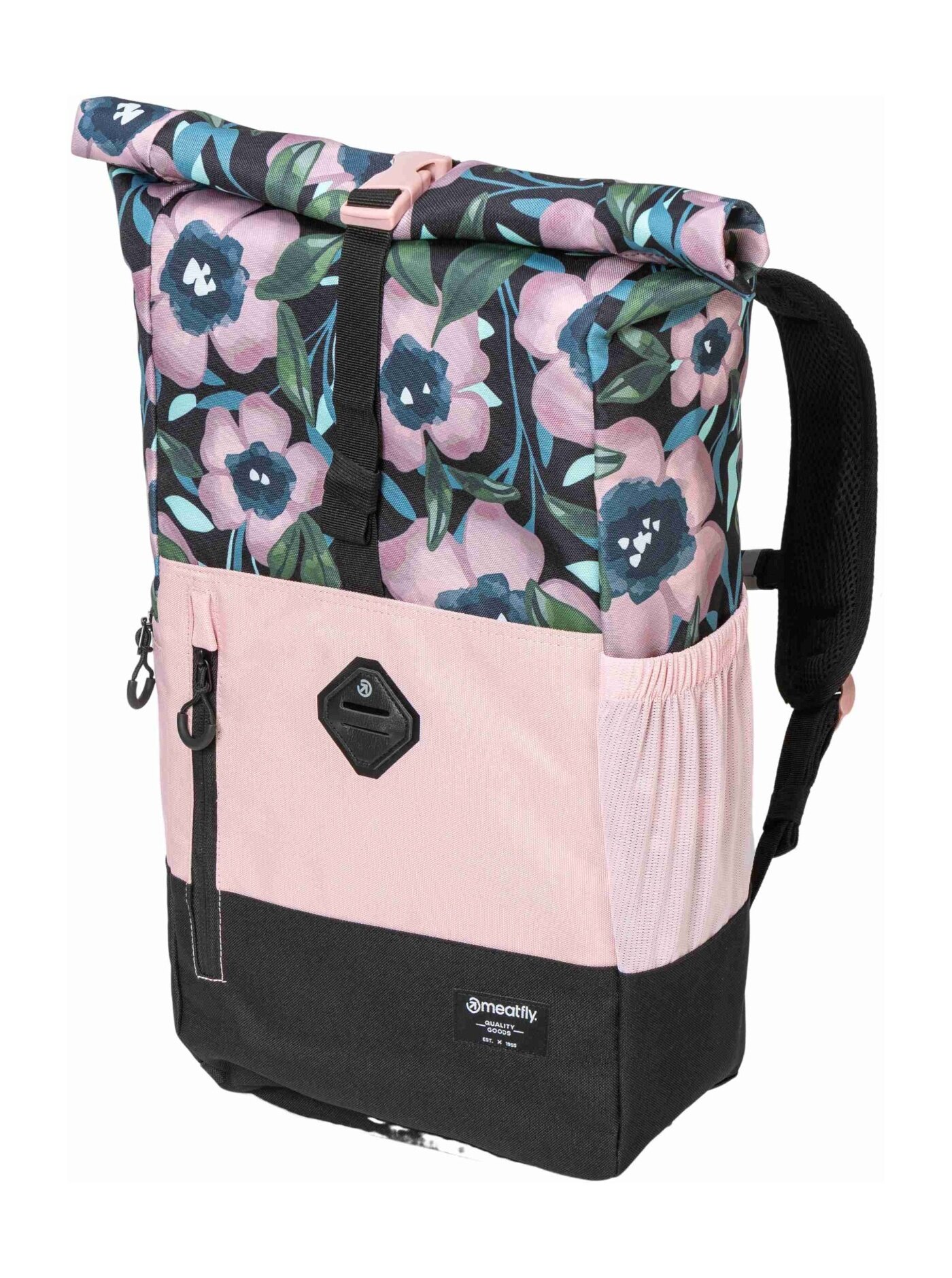 Meatfly batoh Holler Pink Flowers 28 L - SvětBatohů.cz