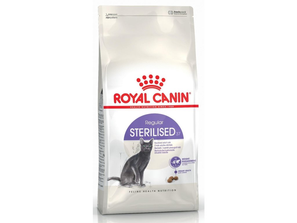 Royal Canin 37 Sterilised 4 kg - Svetkocicek.cz