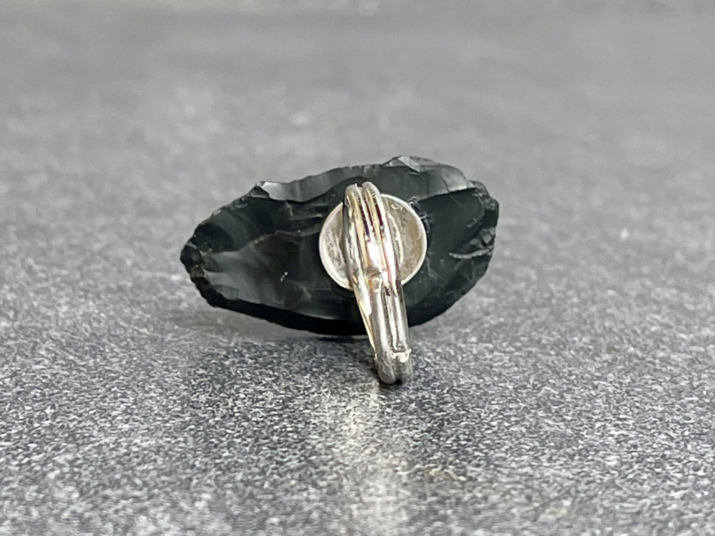 Onyx černý surový prsten - Svět minerálů