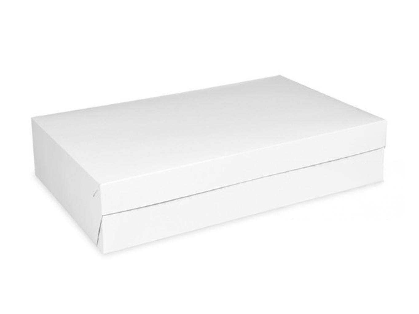 Krabice na cukroví bílá 45 × 30 × 10 cm | Svět pečení