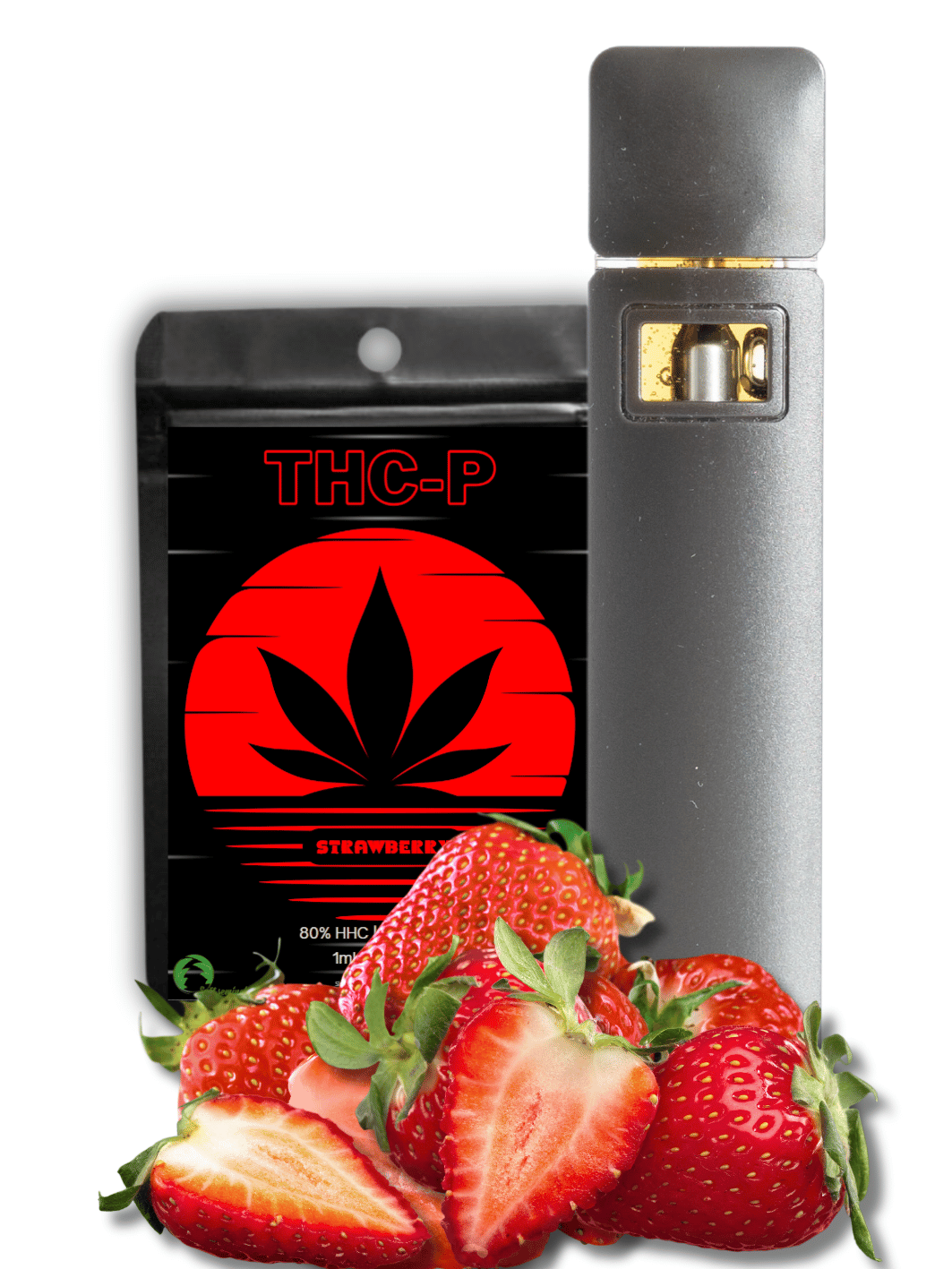 Strawberry Vape 15% THCP | 80% HHC - Svět Semínek