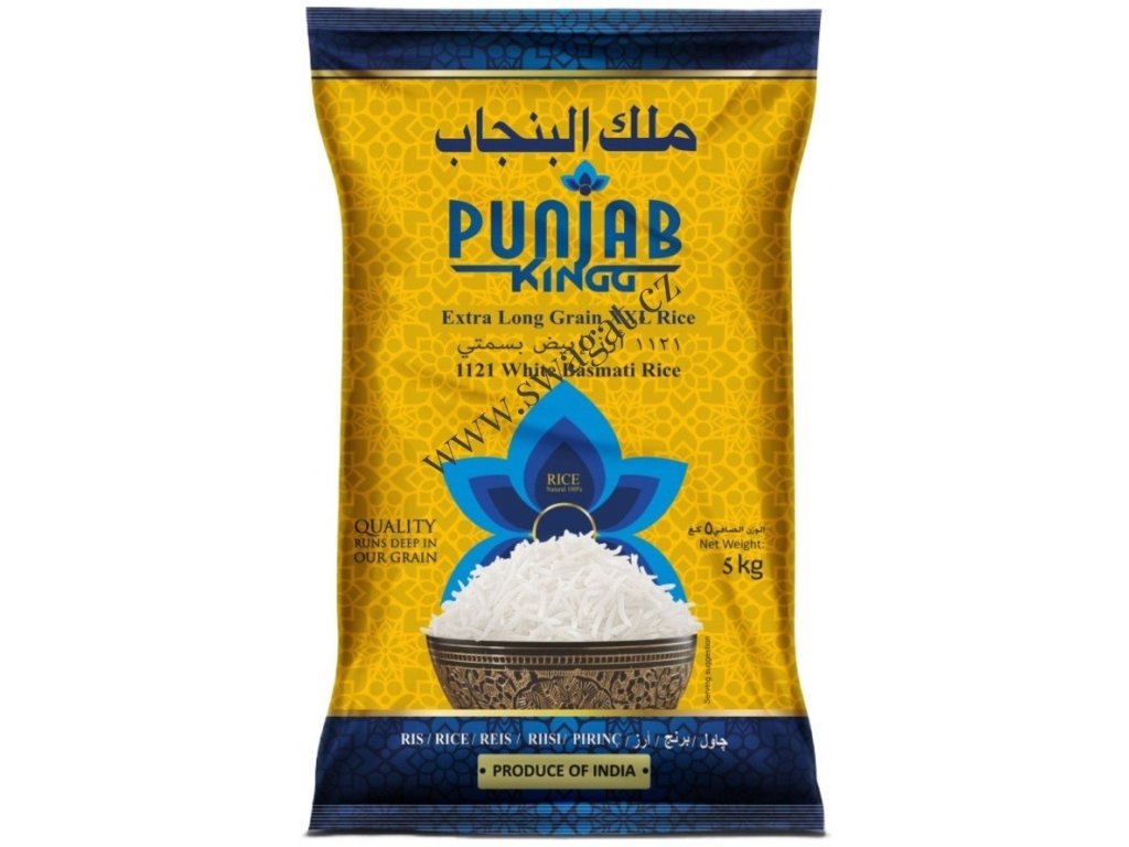 PUNJAB KING Basmati Rice XXL 5Kg - Swagat Indian Grocers