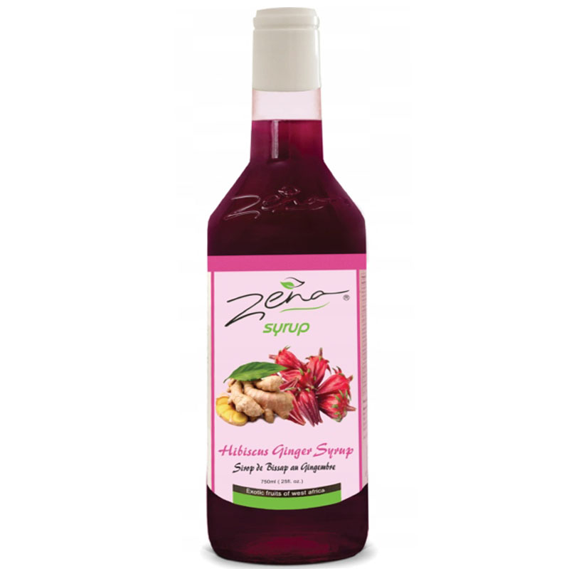 ZENA Hibiscus & Ginger Syrup 750ml - Swagat Indian Grocers