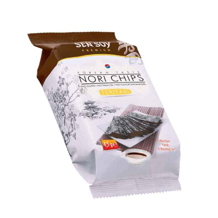 SEN SOY Nori Chips Teriyaki 4,5g - Swagat Indian Grocers