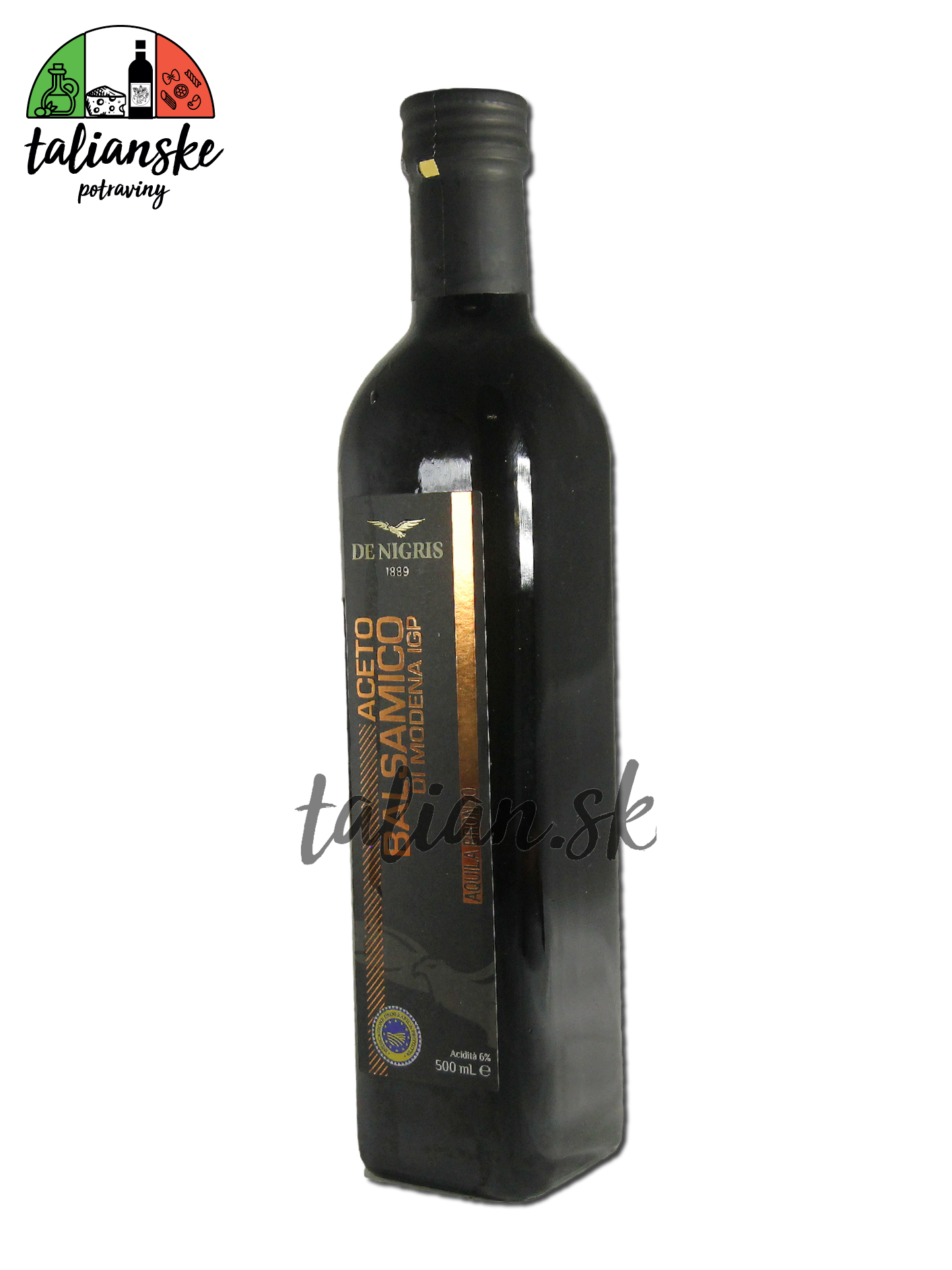 Aceto Balsamico di Modena IGP 500ml DE NIGRIS - talian.sk