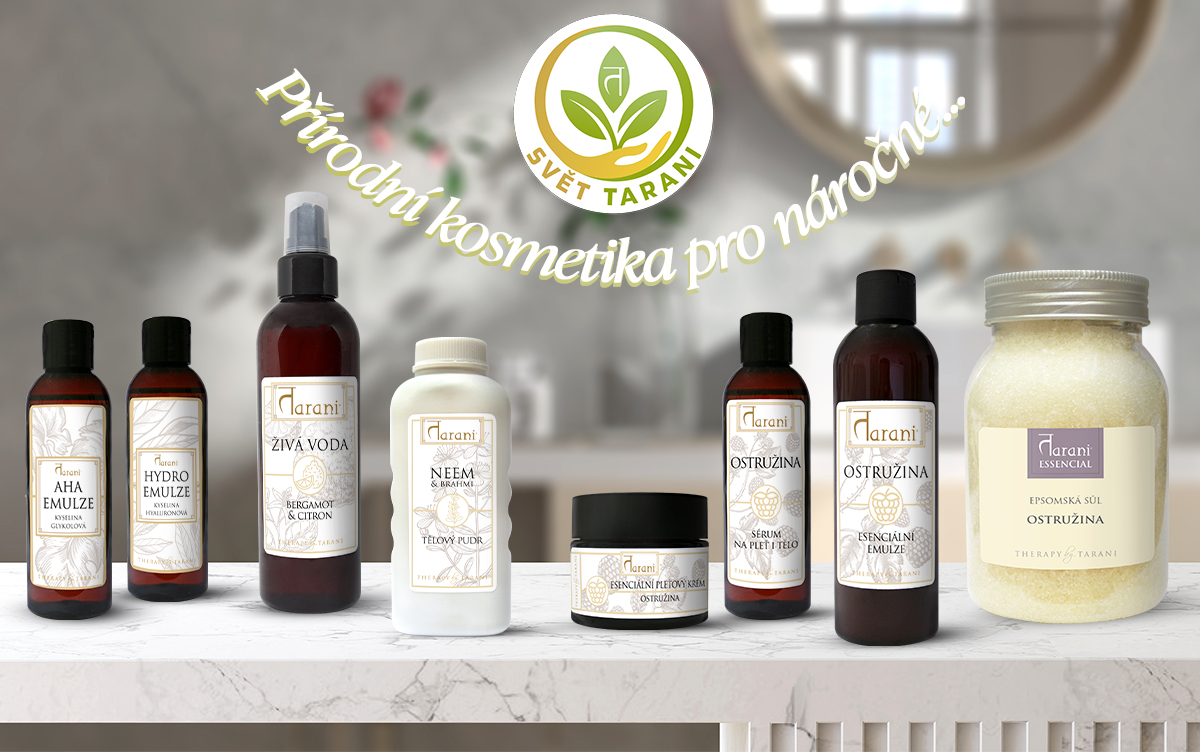 Přírodní kosmetika Tarani