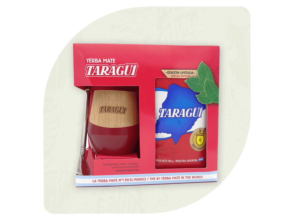 Yerba maté TARAGUI con Palo 500g sada - Tea-Shop.sk