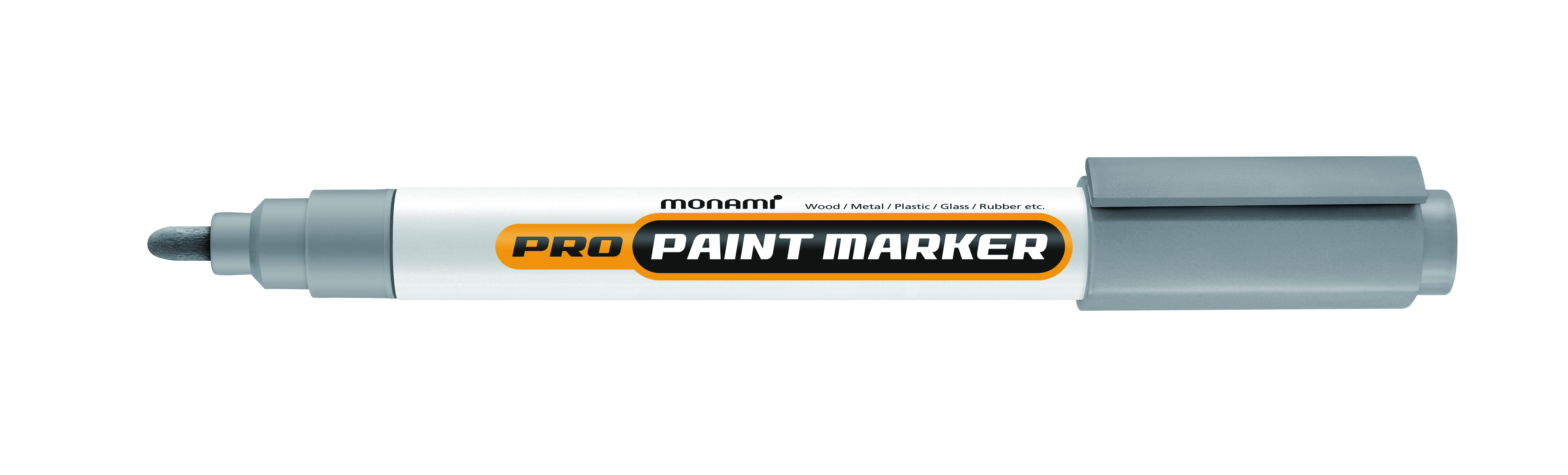 Lakový popisovař MONAMI Pro Paint Marker stříbrný - TechDraw CZ