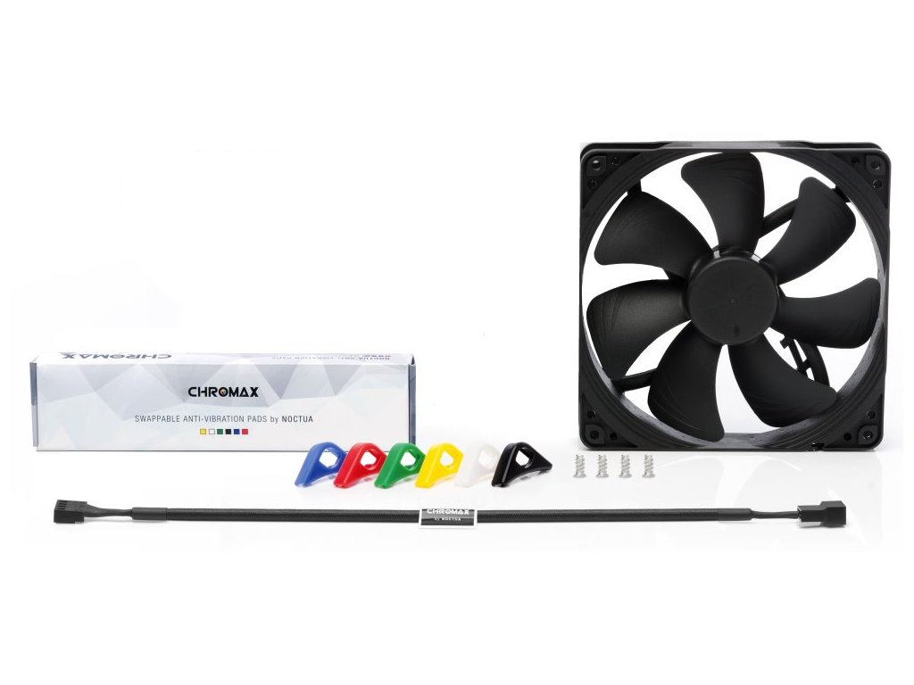 NOCTUA NF-A14 PWM chromax.black.swap - ventilátor - tekra.sk