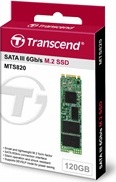 TRANSCEND SSD MTS820 120GB, M.2 2280, SATA III 6Gb/s, TLC, bulk - tekra.sk