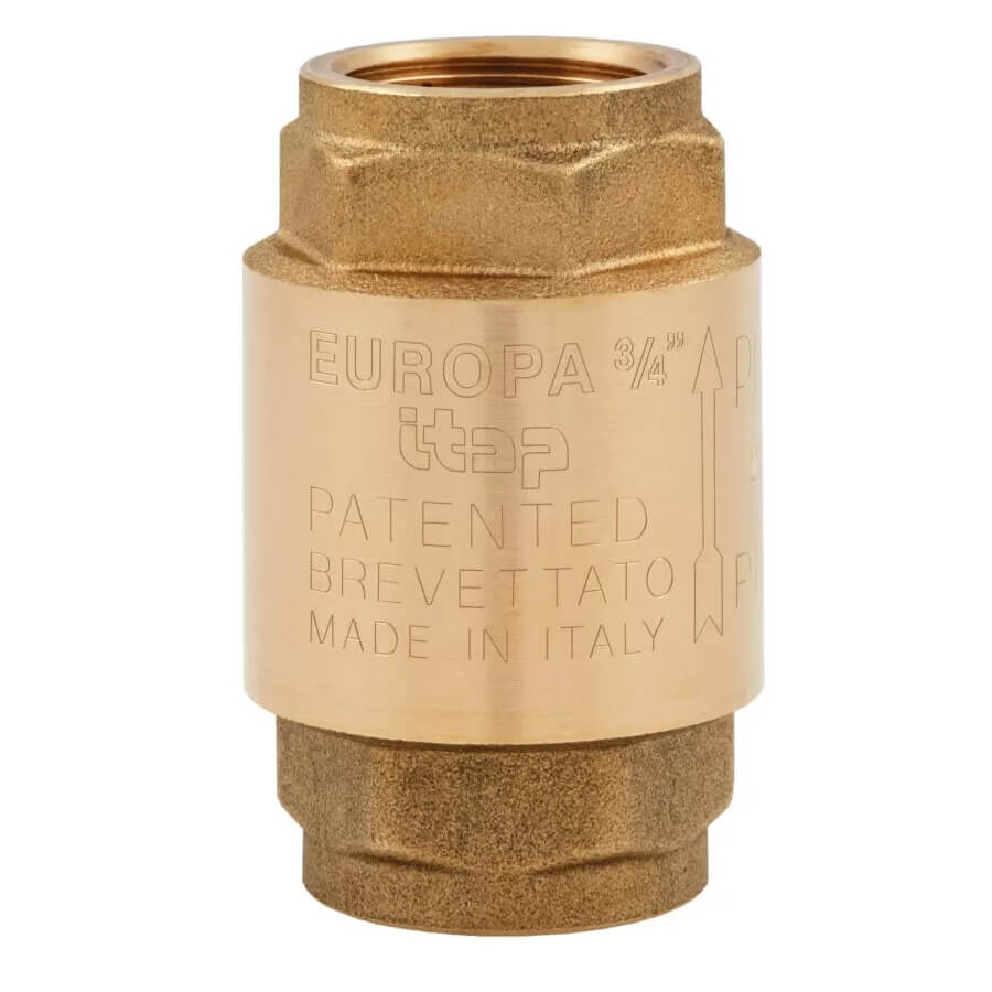 ITAP spätná klapka pružinová UNI 3/8" EUROPA - TERMOobchod.sk