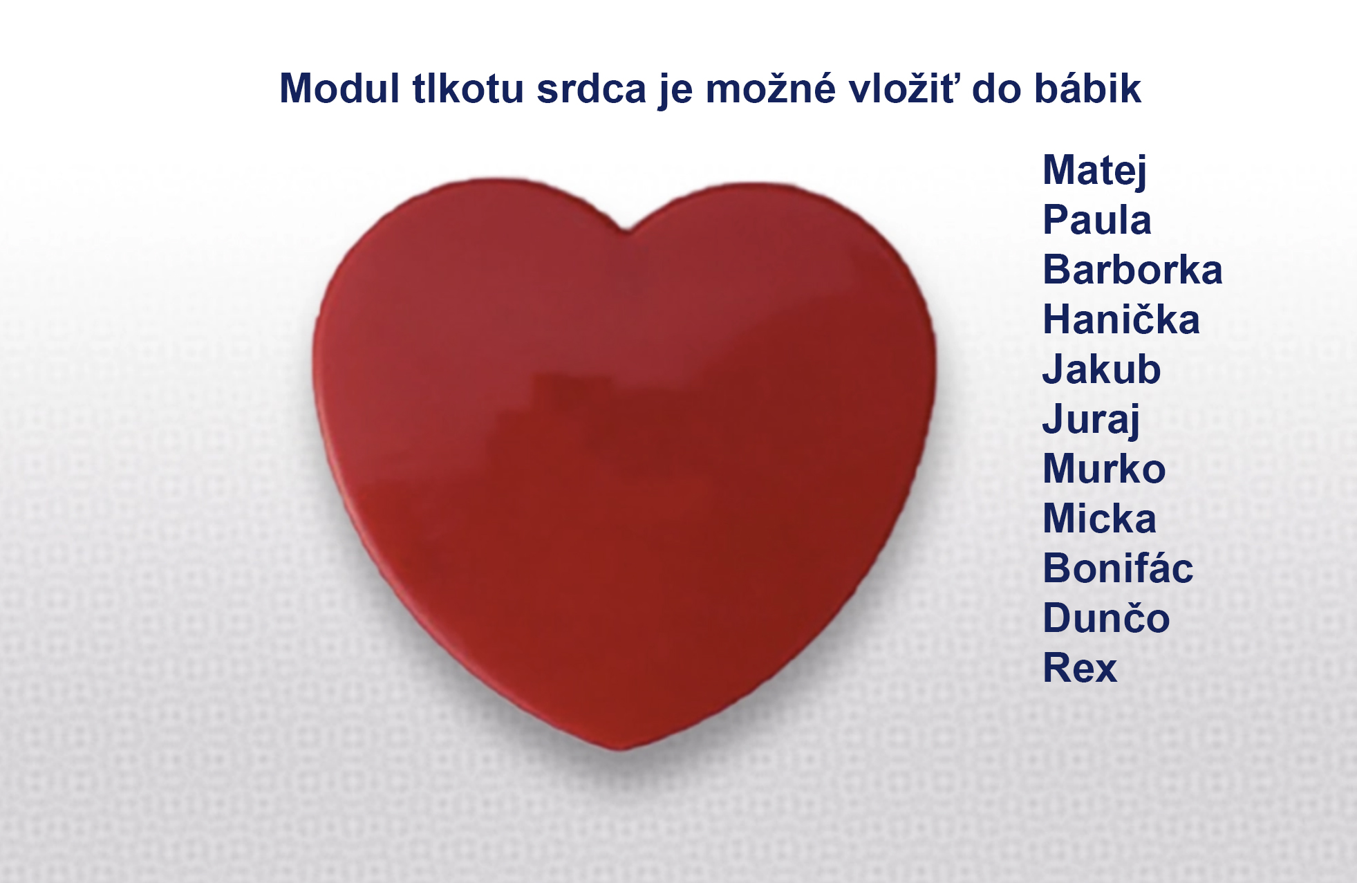 Modul tlkotu srdca - TheraCare