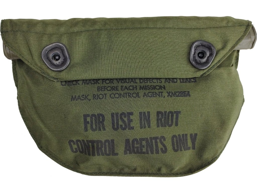 Taška XM-19 na plynovou masku XM-28 US Vietnam originál - Tinero