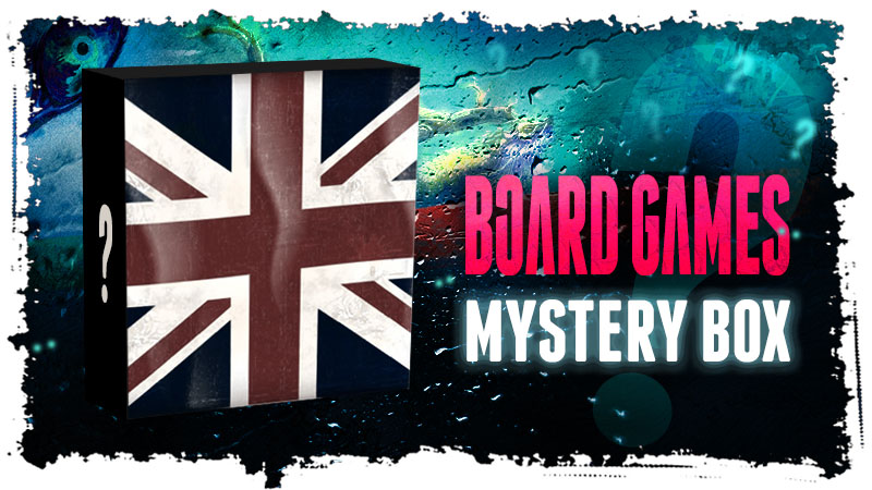 BOARD GAME MYSTERY BOX - games you can get - TLAMA games