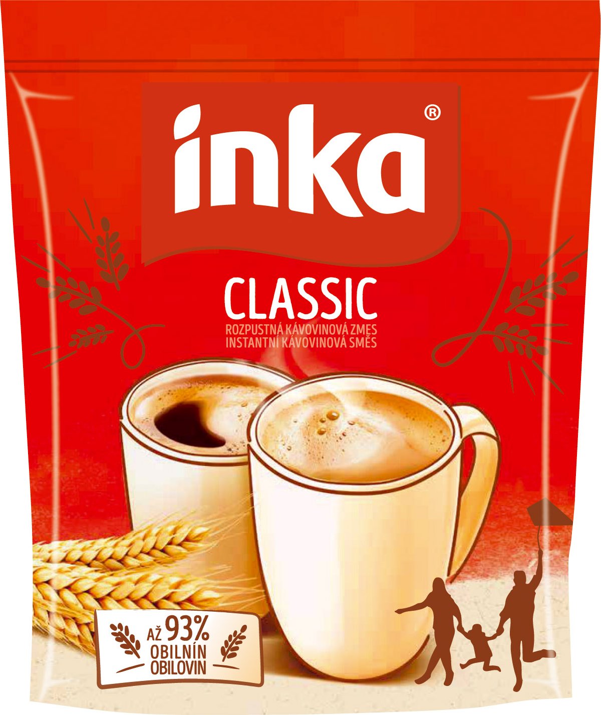Inka Classic instant koffeinmentes kávé 180 g ⇒ 890 Ft – ️ Inka instant ...