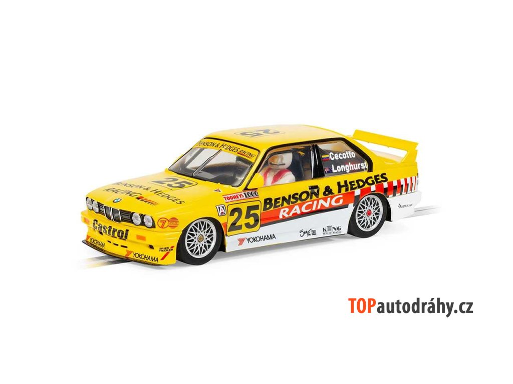 Autíčko Touring SCALEXTRIC C4401 - BMW E30 M3 - Bathurst 1000 1992 - Longhurst & Cecotto (1:32 ...