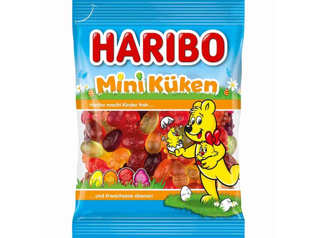 Haribo Mini Küken Velikonoční kuřátka 200g - Originál z Německa ...