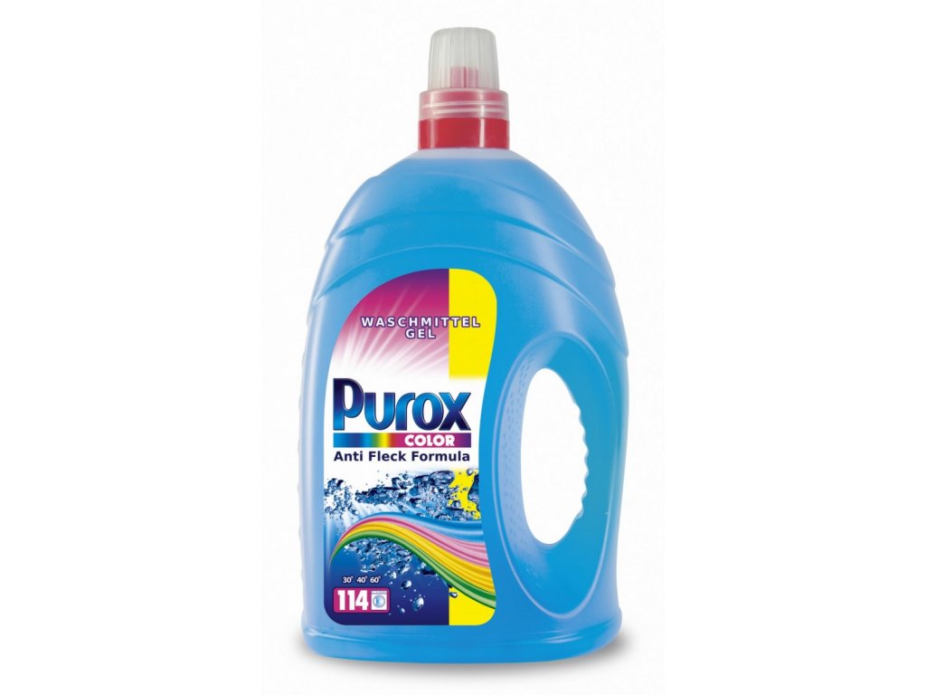 Purox Color Gel na praní barevného prádla 122 Pracích cyklů - drogerie ...