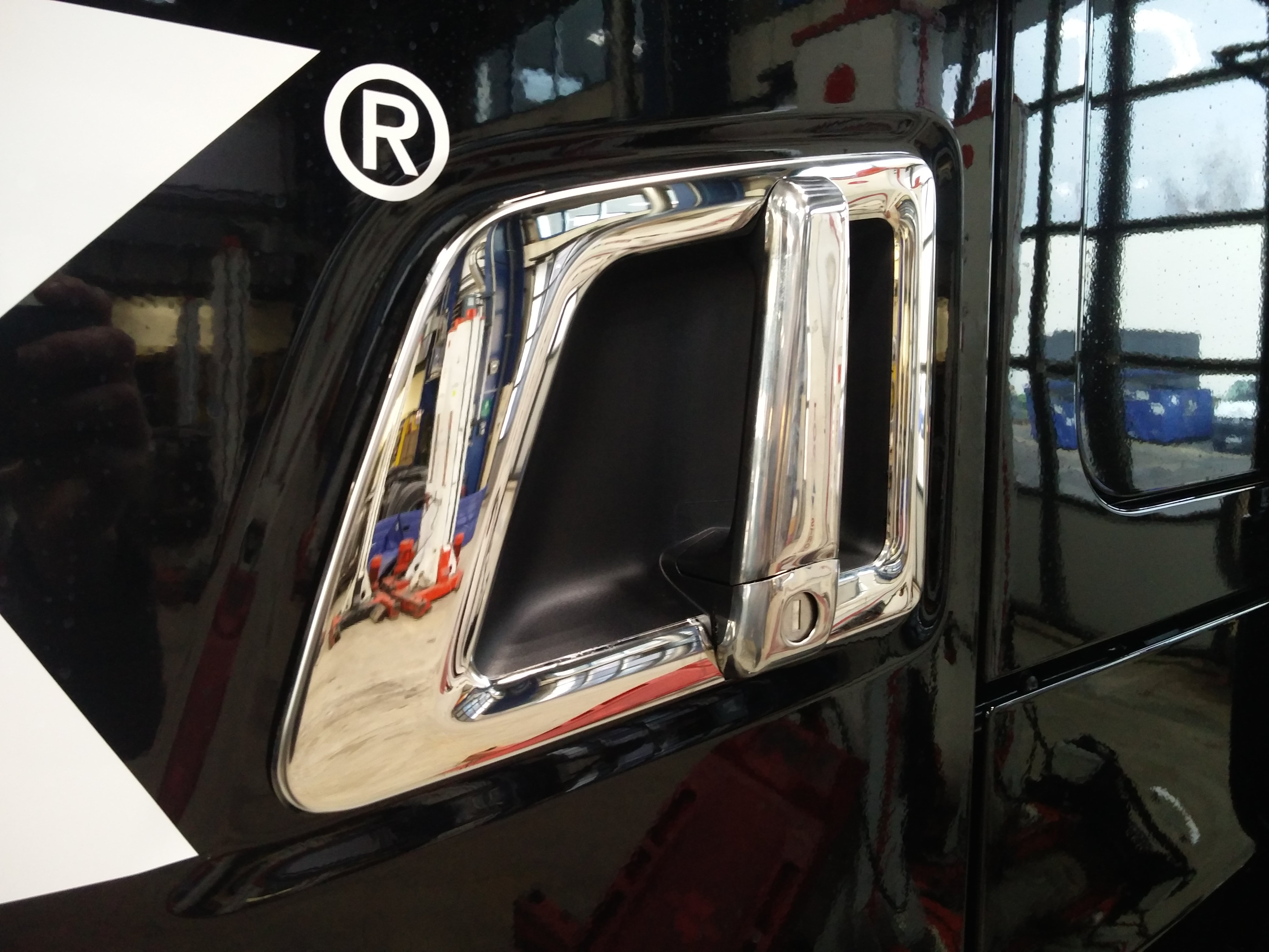 Scania door handle covers - Truck Steel Shop