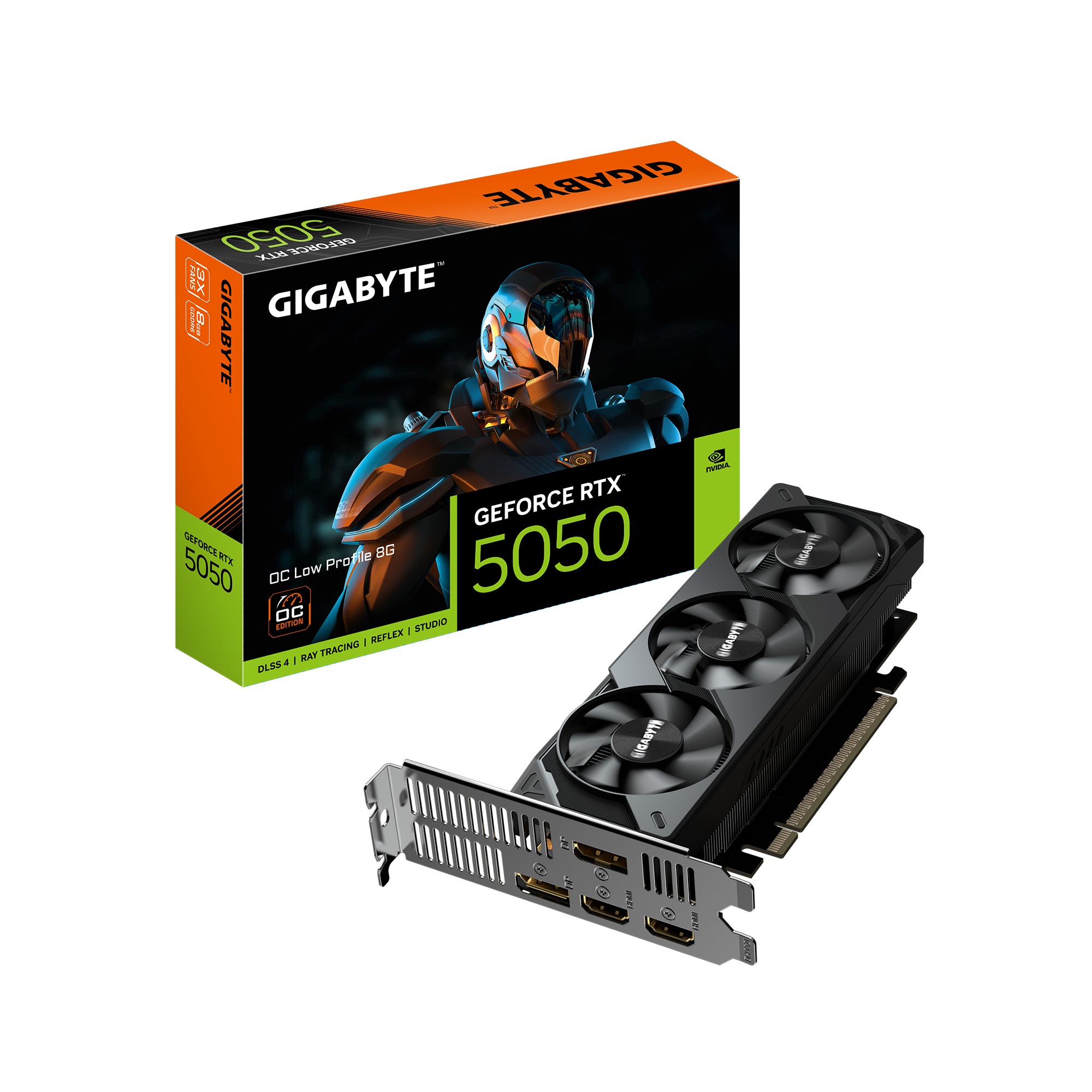 GIGABYTE GeForce RTX 5050 Low Profile/OC/8GB/GDDR6 - TuNakupim.sk