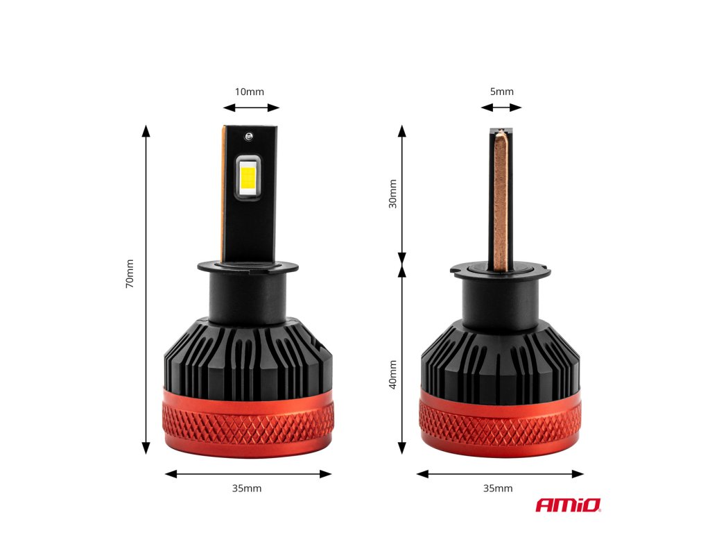 AMiO LED žárovky H3 X3 Series | Tuningshop.cz