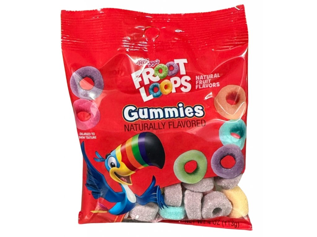 Kellogg's Froot Loops Gummies 113g | Tuzexovky.cz Kellogg's Froot Loops Gummies 113g | Tuzexovky.cz