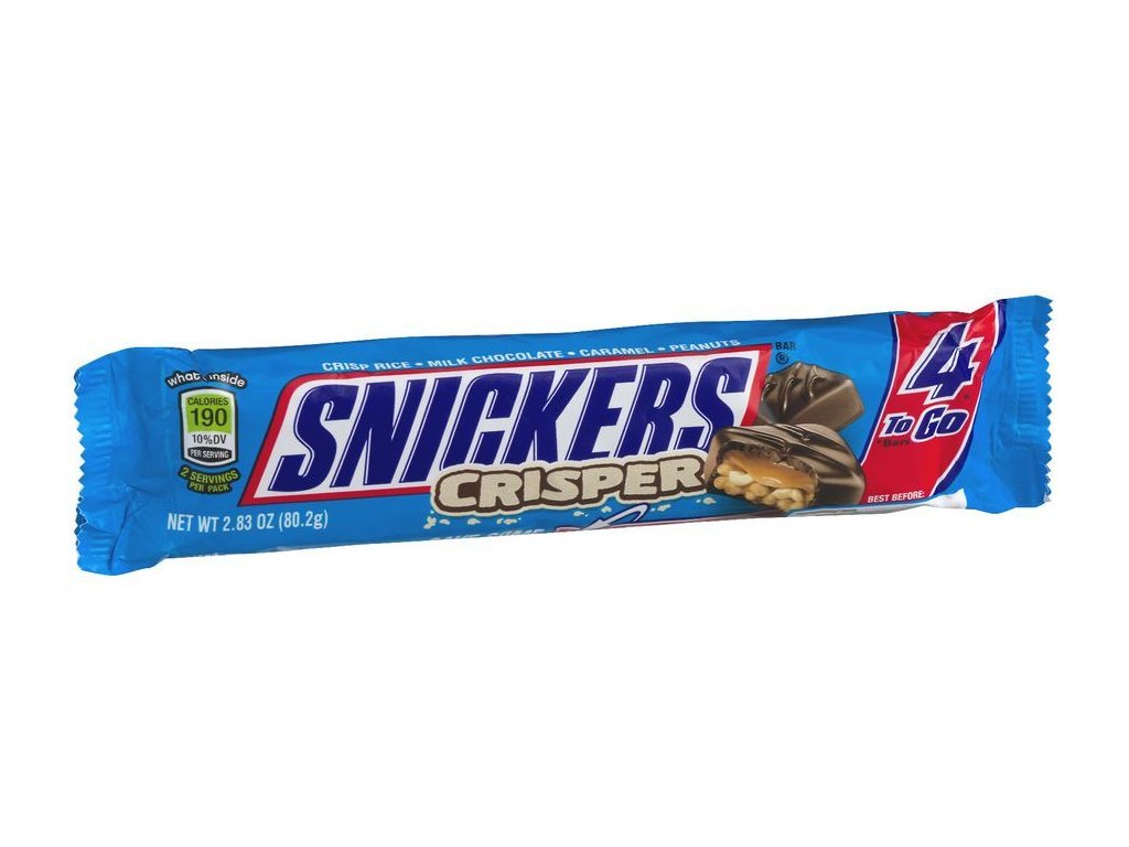 Snickers Crisper 4 to go 80,2g | Tuzexovky.cz