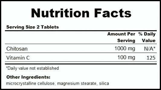 CHITOSAN 120 tablet - DOPLŇKY STRAVY Uber Nutrition