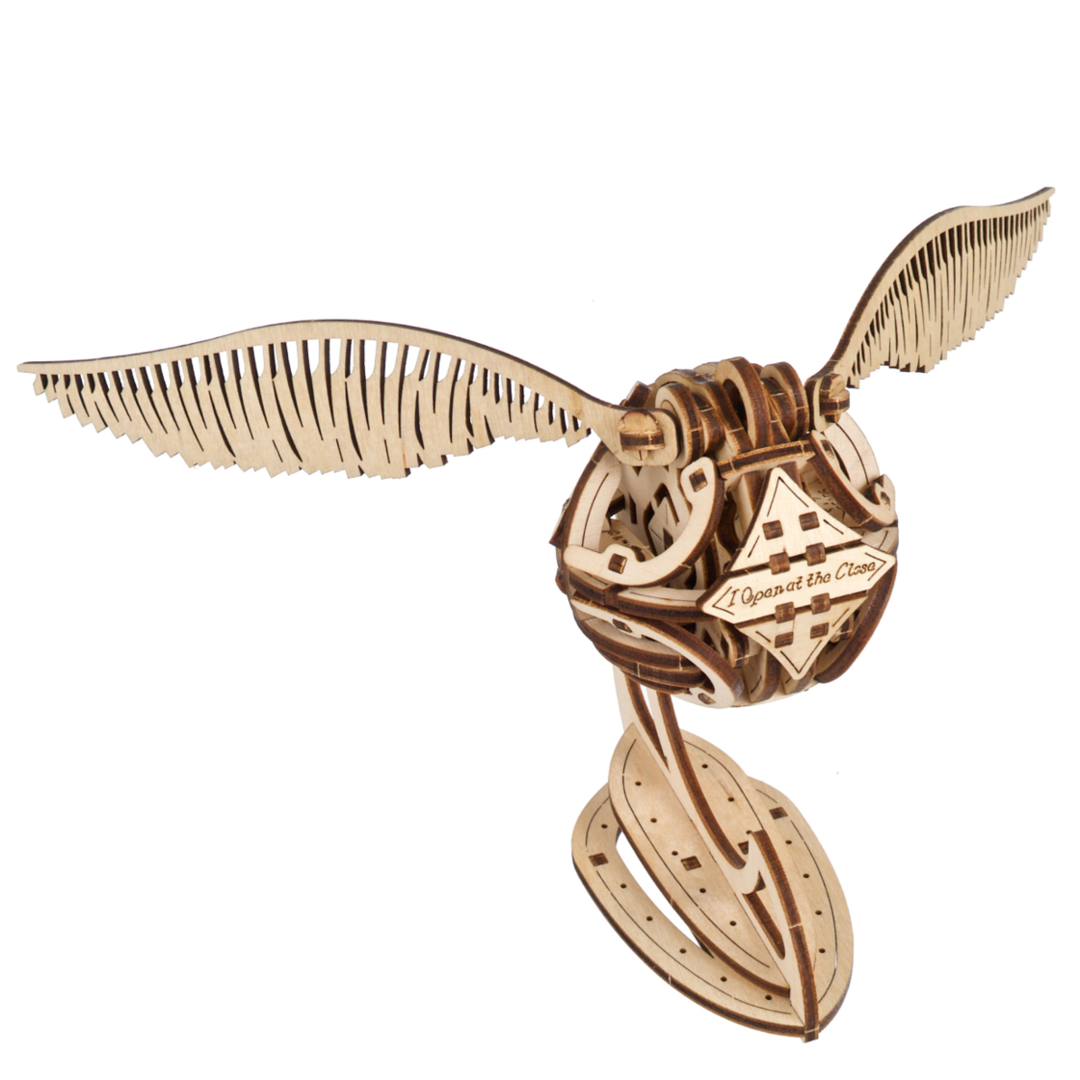 DŘEVĚNÁ 3D MECHANICKÁ STAVEBNICE - Golden Snitch™ - Ugears-models.cz