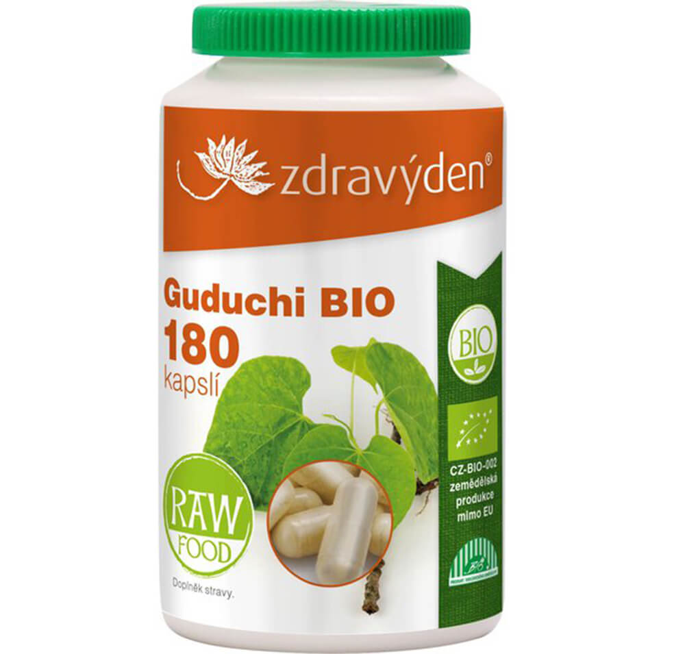 Zdravý den Guduchi BIO 180 kapslí - U Kubíčka