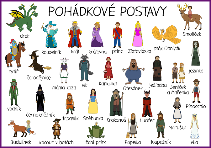 Já mám, kdo má? - Pohádkové postavy - UnoDuo.cz