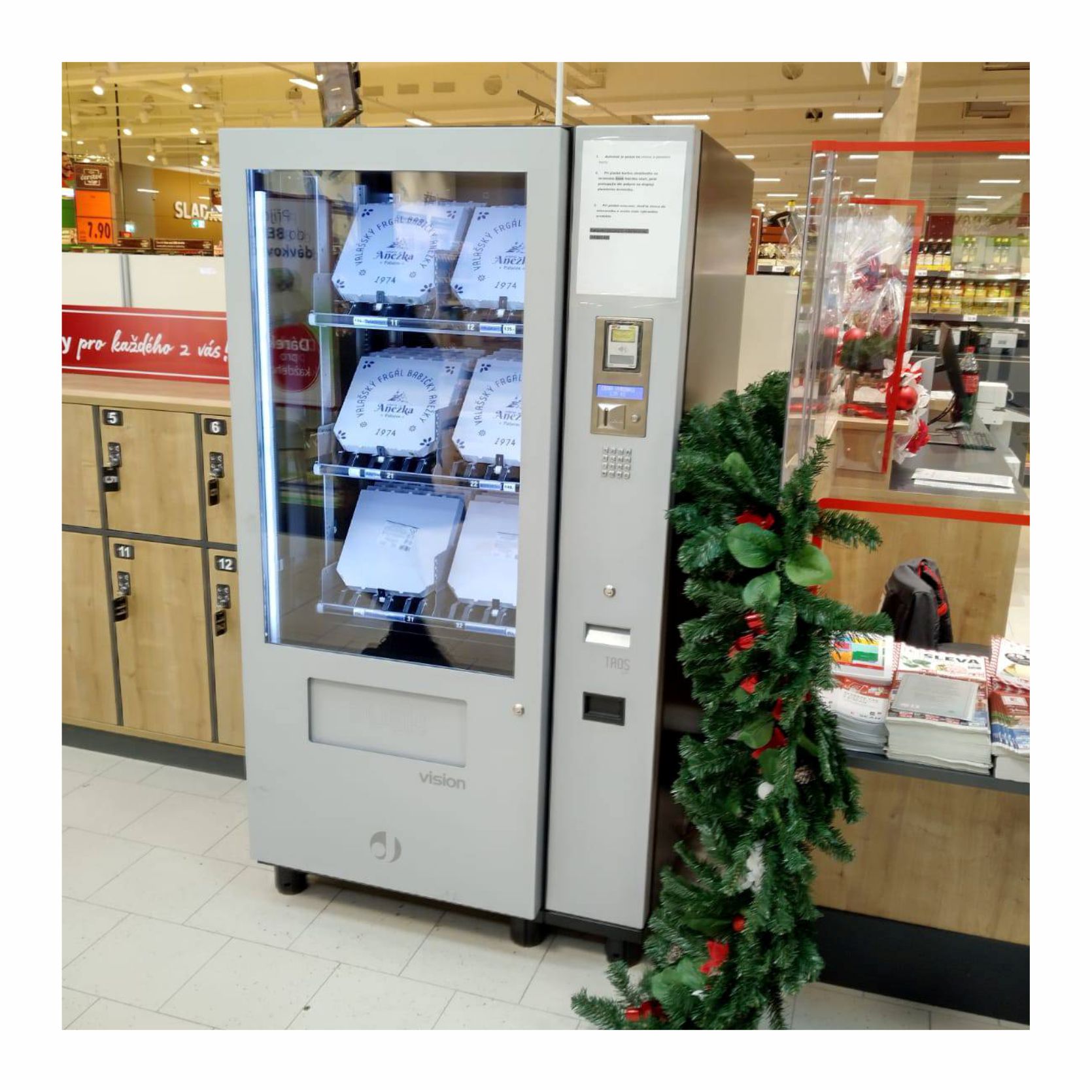 Pekárna Anežka - automaty Valašských frgálů